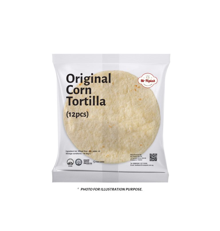 Original Corn Tortilla – 12pcs - Mr Popiah